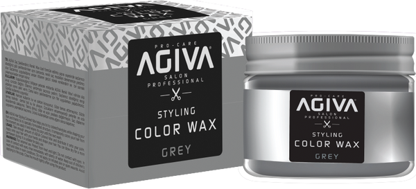 Agiva Temporary Hair Dye Wax Gray 120 ml - Agiva - Yofeely Cosmetics